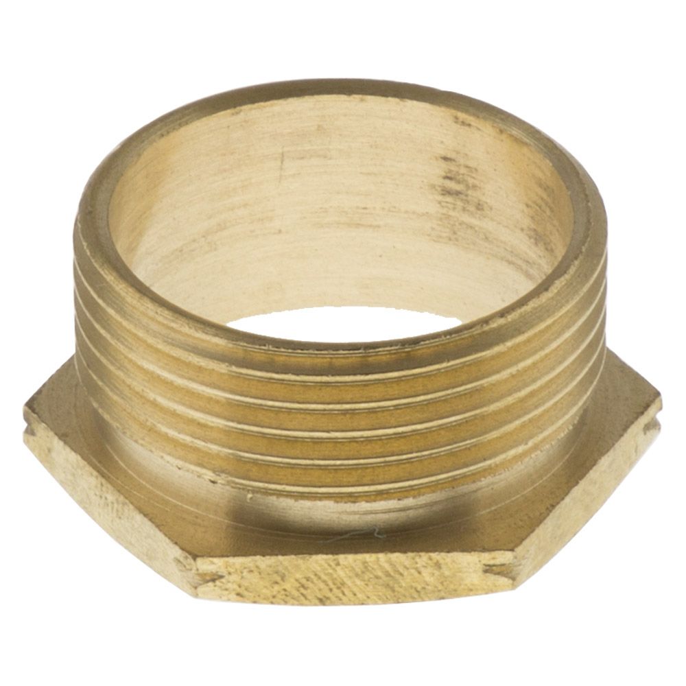 Brass male bush hex head (short type) – MTC