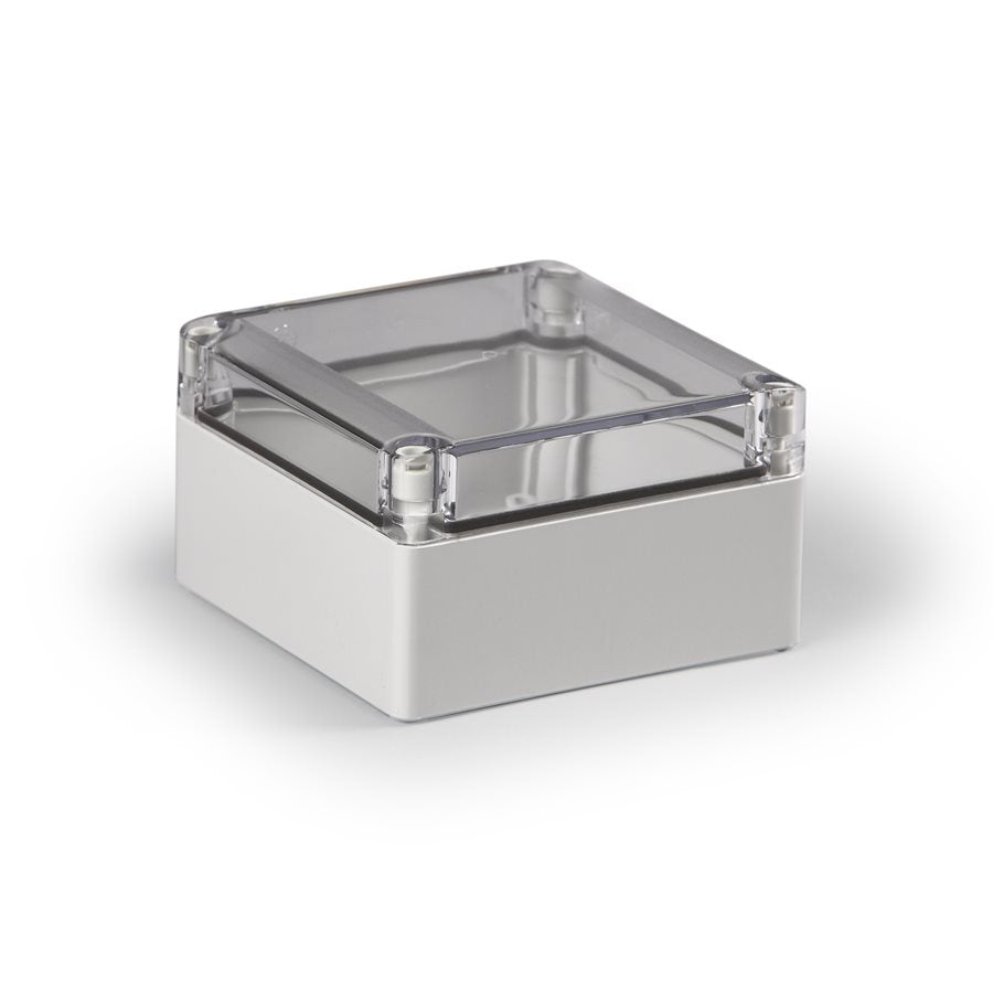 Ensto PVC Enclosure, Transparent cover (125x125x75mm) – MTC